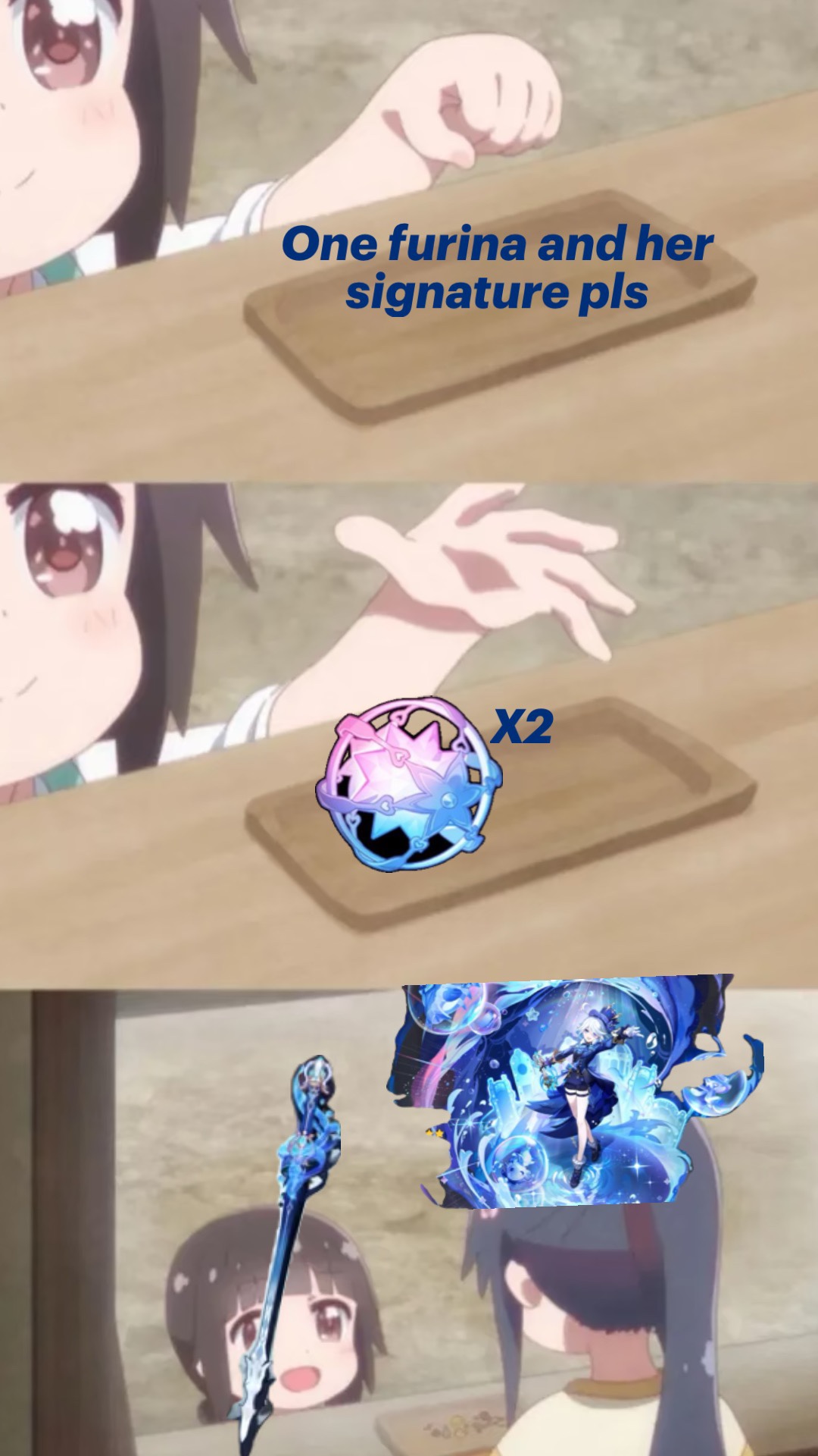 How my furina pulls went Genshin Impact | HoYoLAB