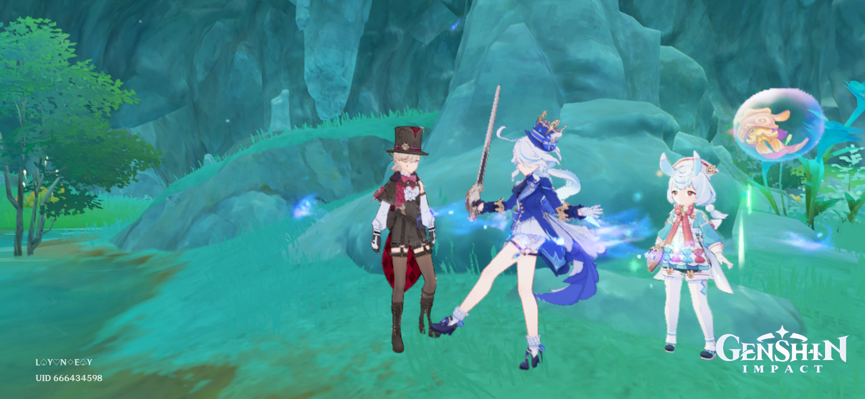 Pictures with co-op! Genshin Impact | HoYoLAB