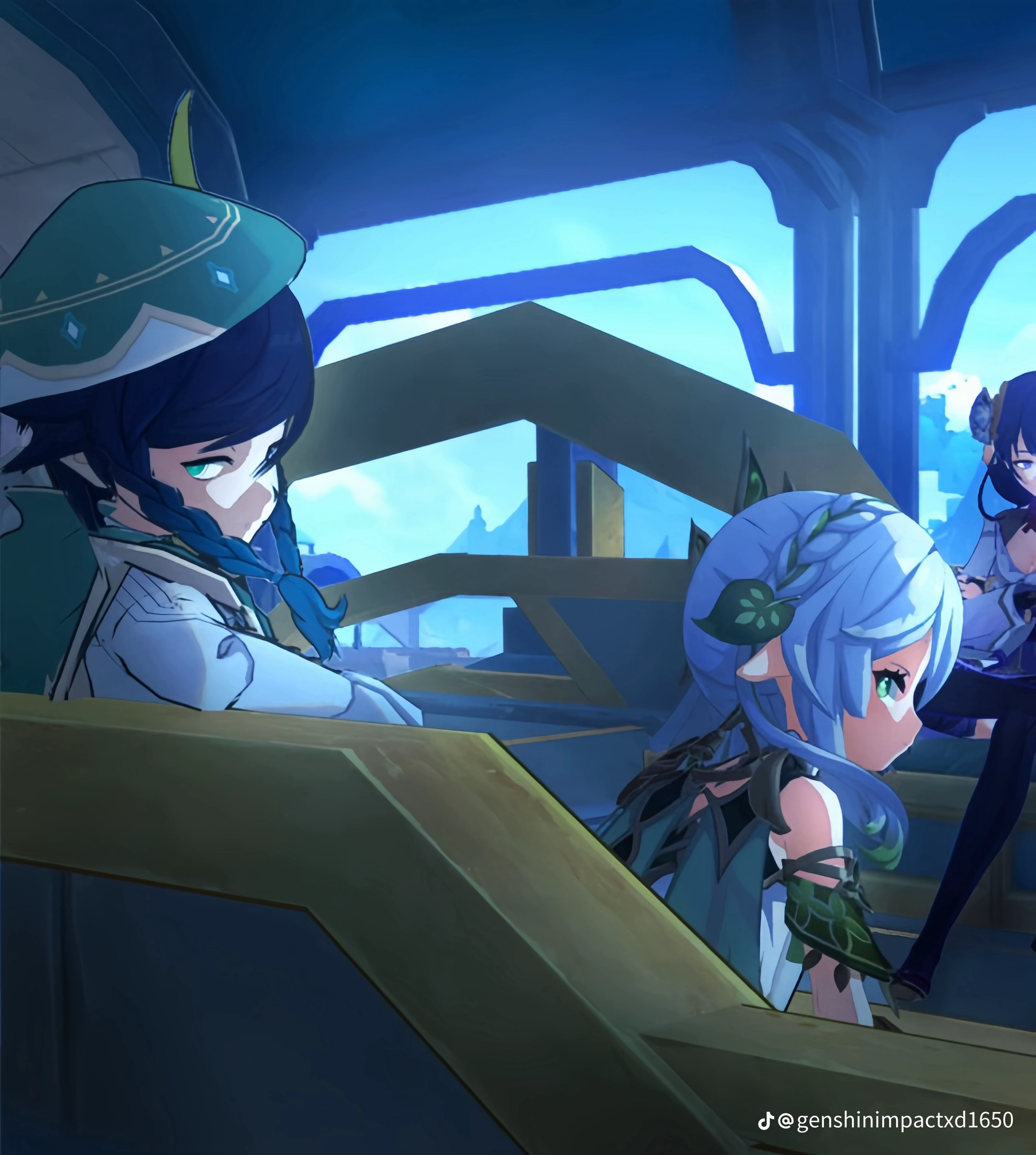 Archons on the way to steal ur croissants Genshin Impact | HoYoLAB