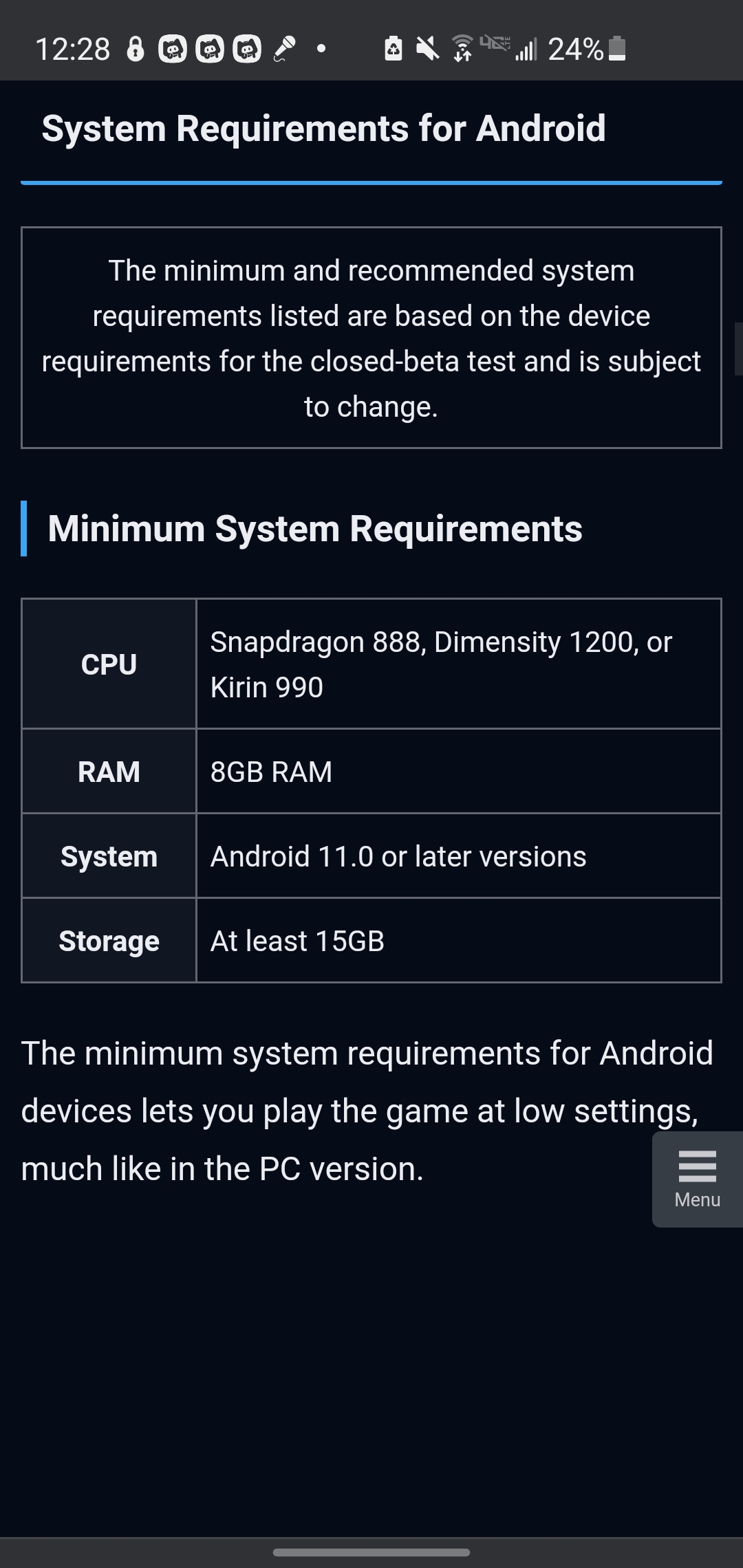 Requirements for ANDROID users in ZZZ I can't 😭😭😭 Zenless Zone Zero ...