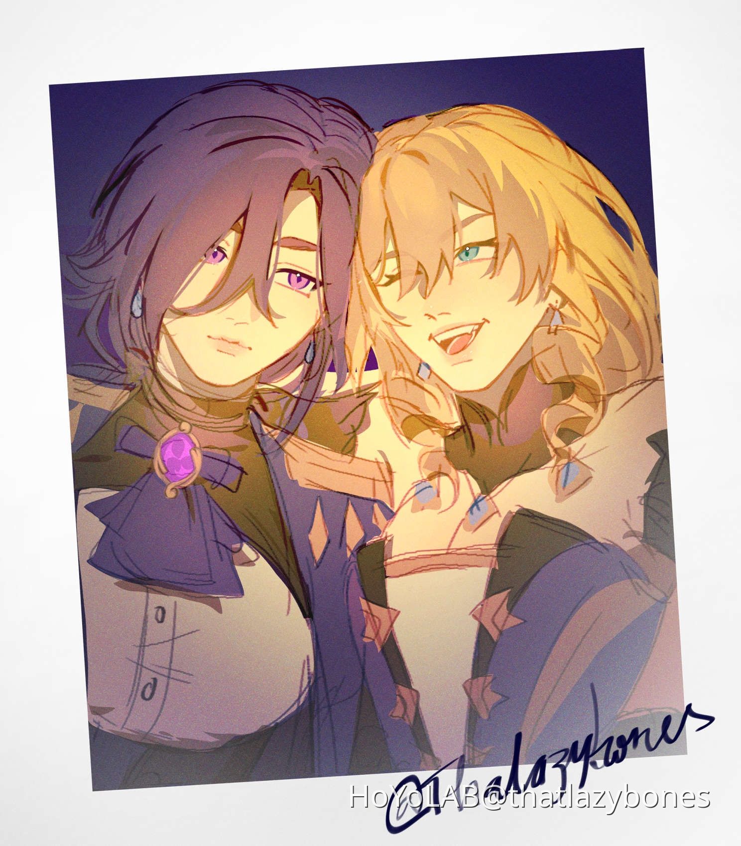 Clorivia sketch bc I miss my girls 💛 Genshin Impact | HoYoLAB