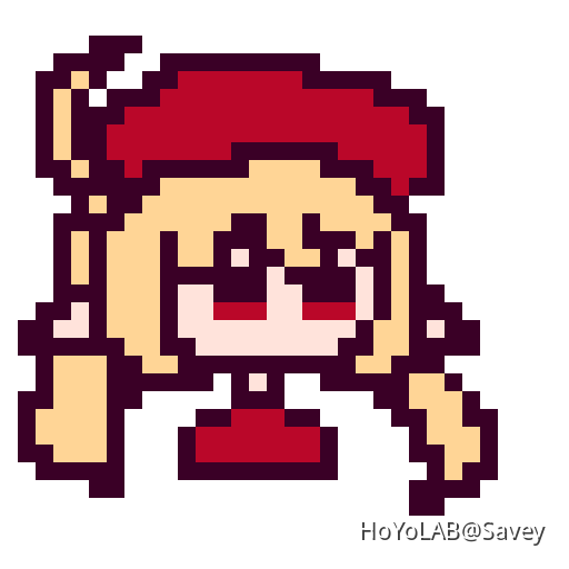 Klee pixel art Genshin Impact | HoYoLAB