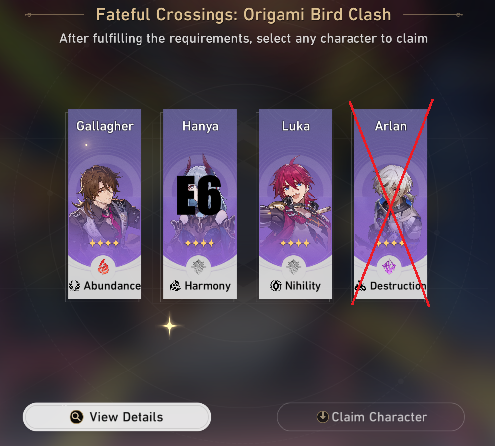 Which one do I go for Gallagher, or E6 Luka? Honkai: Star Rail | HoYoLAB