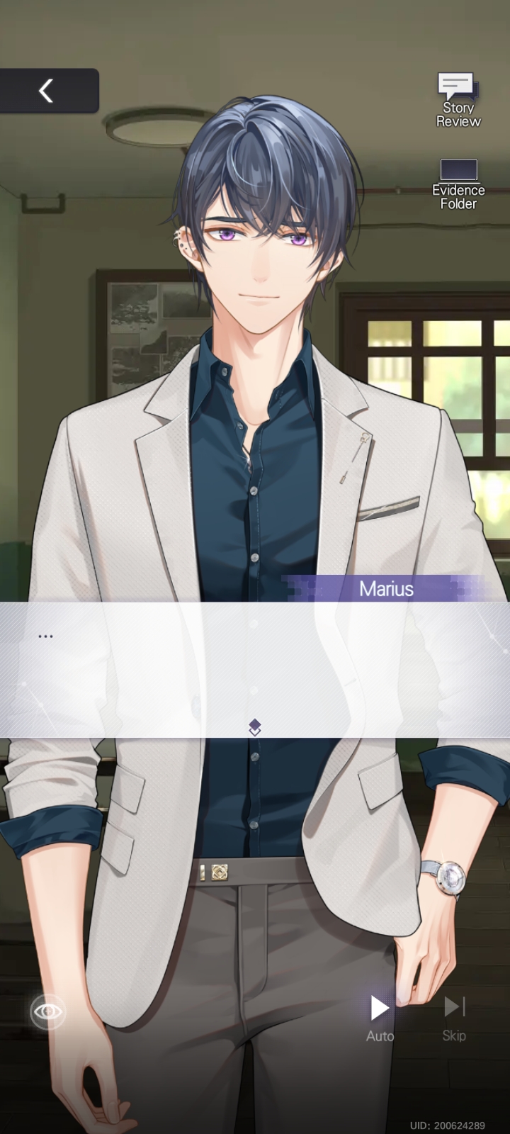 Marius, please don't try to copy Luke's sad face 😭 Tears of Themis ...