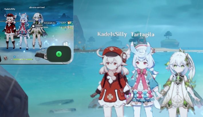 we were matching as tiny people!! :D Genshin Impact | HoYoLAB