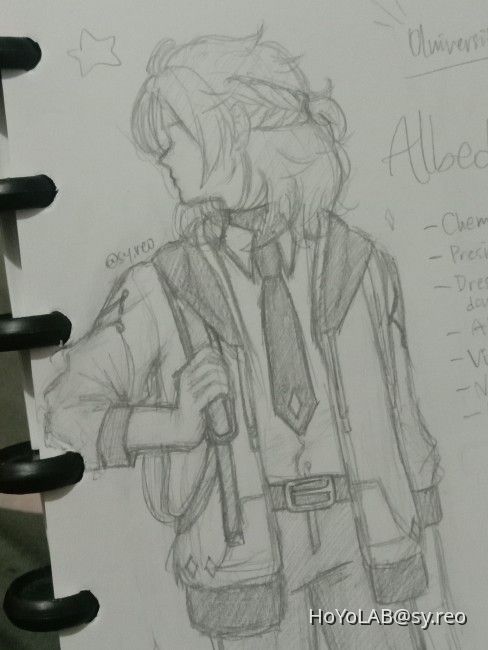 modern albedo Genshin Impact | HoYoLAB