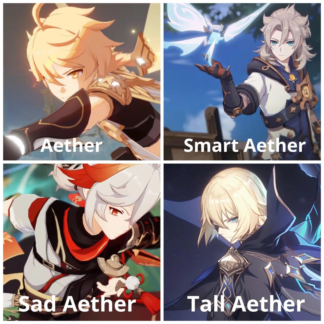 Which Aether is real? Genshin Impact | HoYoLAB