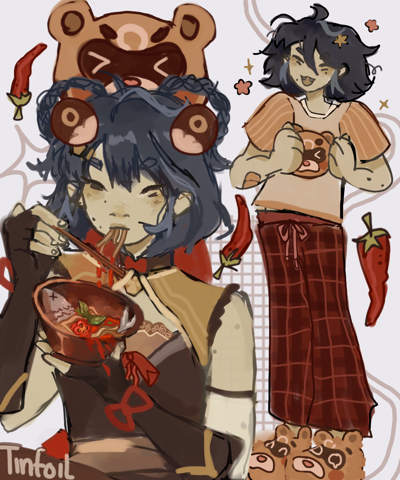 Xiangling fanart! Genshin Impact | HoYoLAB