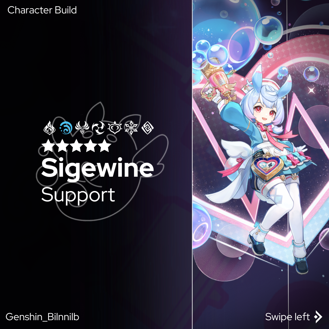 (4.7) Sigewinne Build Guide as Support Genshin Impact | HoYoLAB