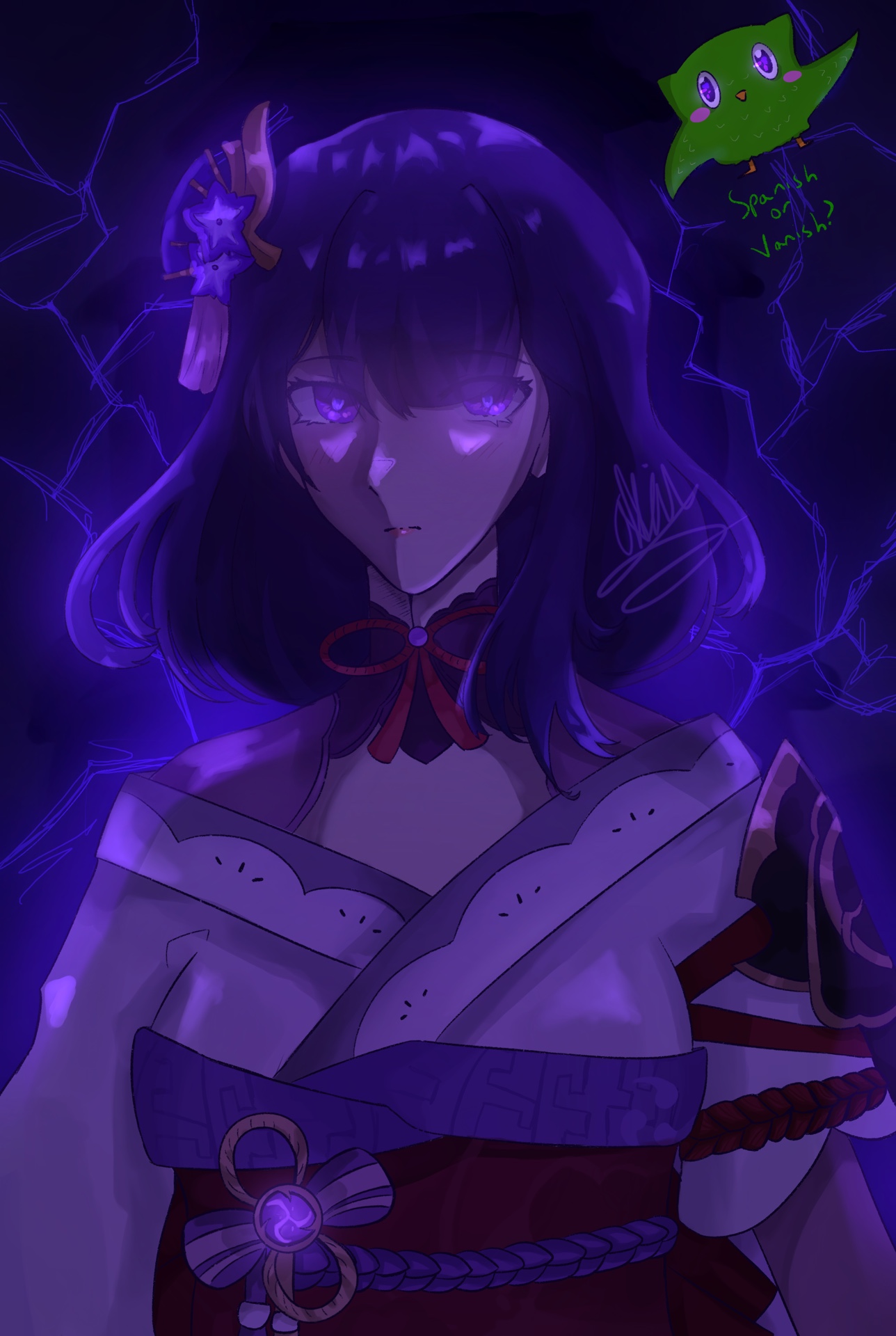 Raiden Fanart!!! Genshin Impact | HoYoLAB