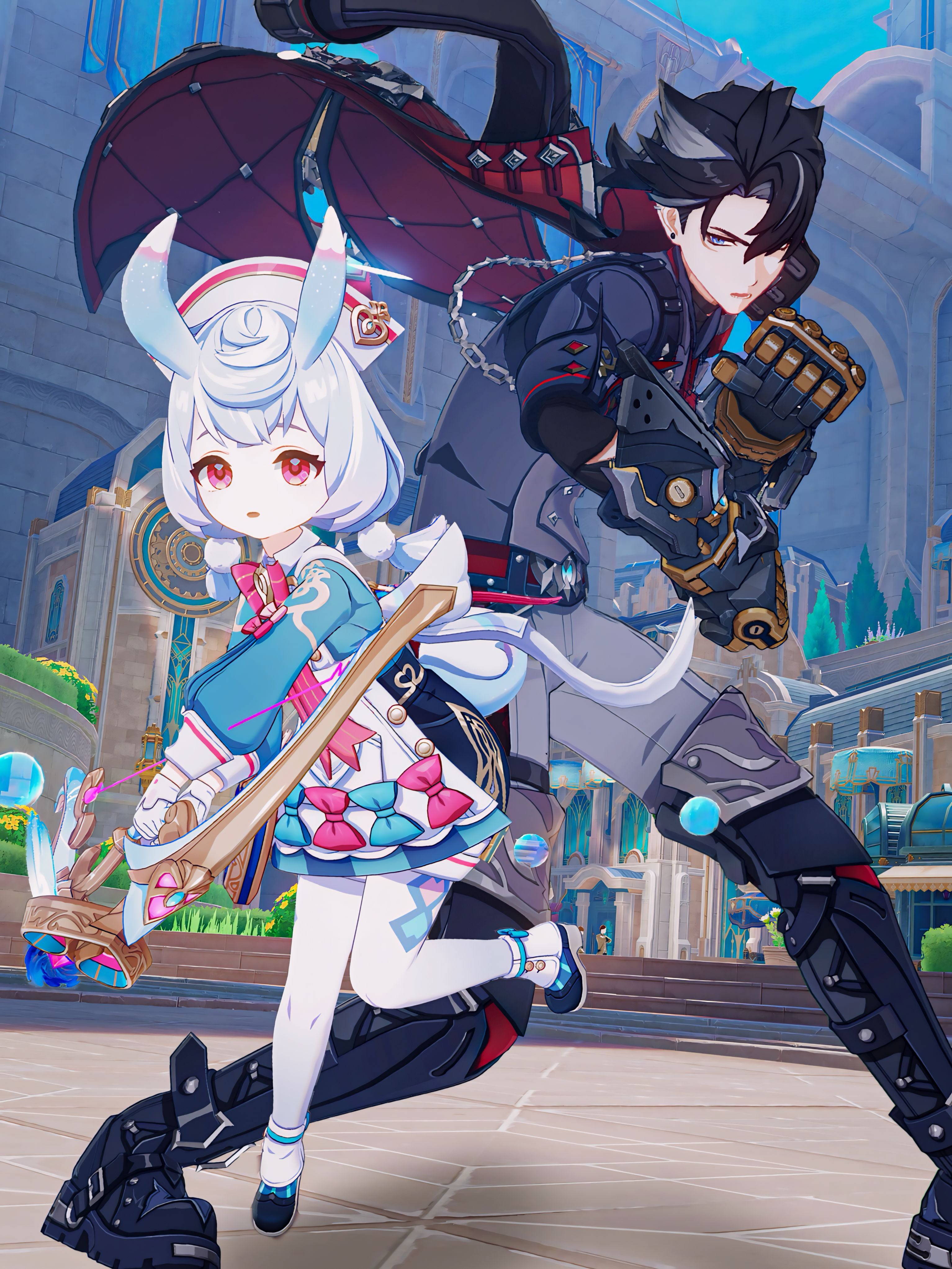 Father Wriothesley and his kid Sigewine Genshin Impact | HoYoLAB