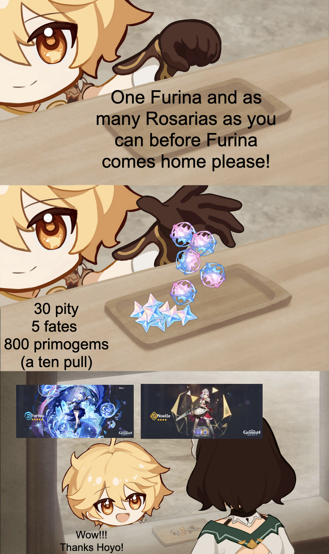 Furina pulls Genshin Impact | HoYoLAB