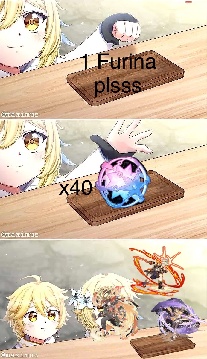 How my pulls for furina went Genshin Impact | HoYoLAB