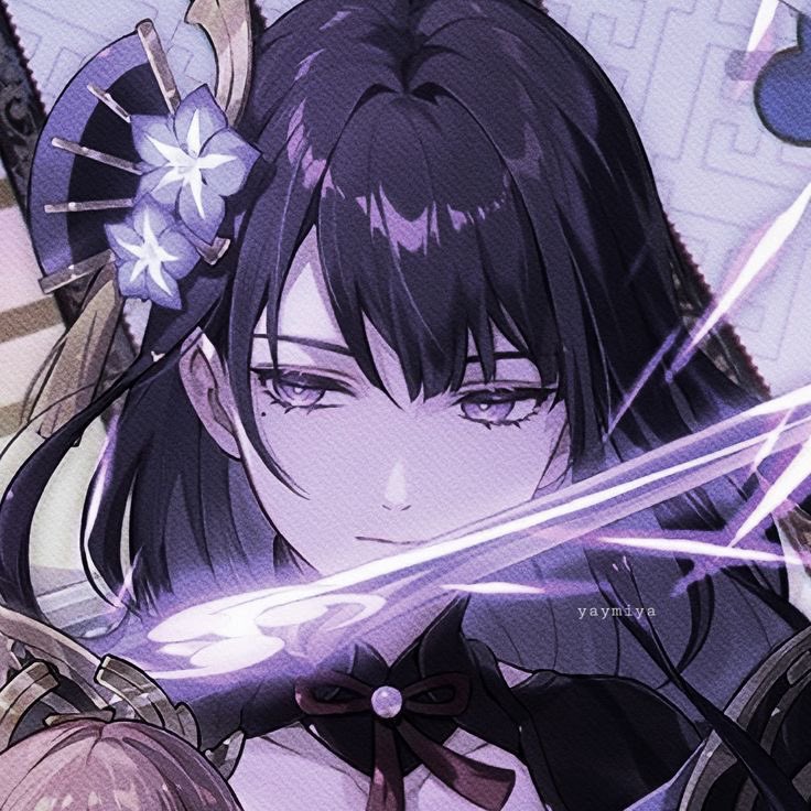 Raiden pfps! Genshin Impact | HoYoLAB