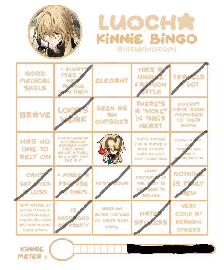 Kinnie bingo 😍 Honkai: Star Rail | HoYoLAB