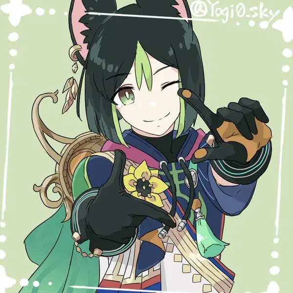 Kinnie Bingo: Yae Miko Genshin Impact | HoYoLAB