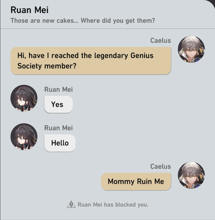 An Alternate Idea for Ruan Mei's Final Text Covo~ (Stelle + Caelus ...