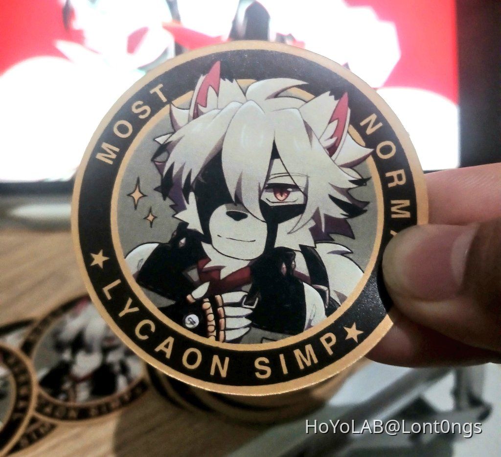 Lycaon stickers! Zenless Zone Zero | HoYoLAB