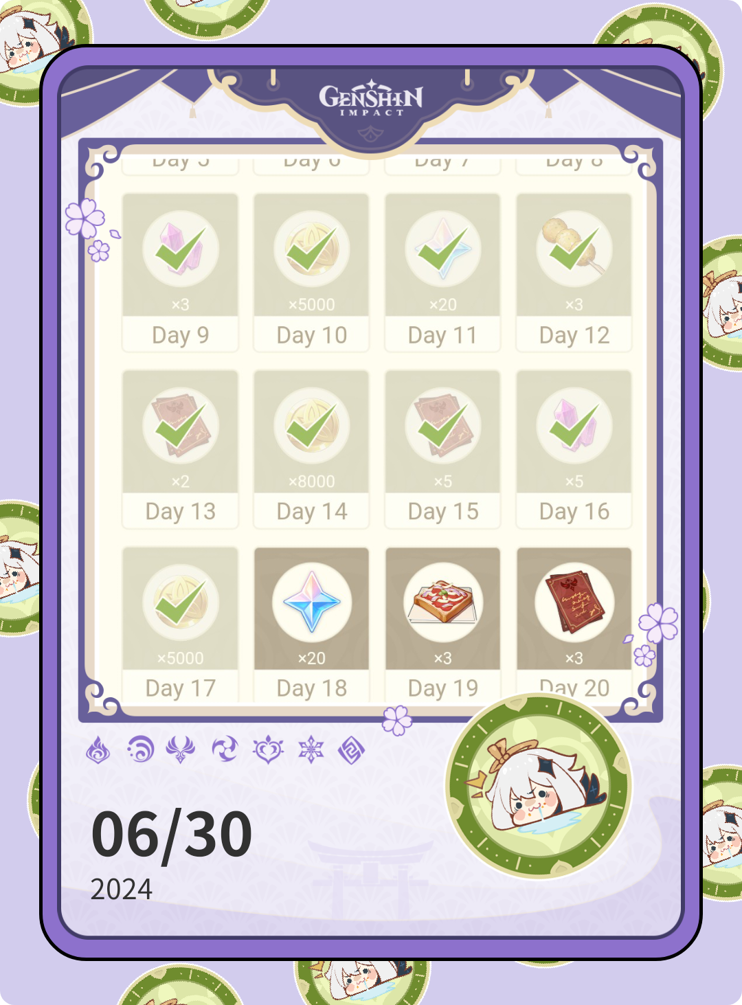 06/30 Diary -# Photos Taken Before Disaster Genshin Impact | HoYoLAB