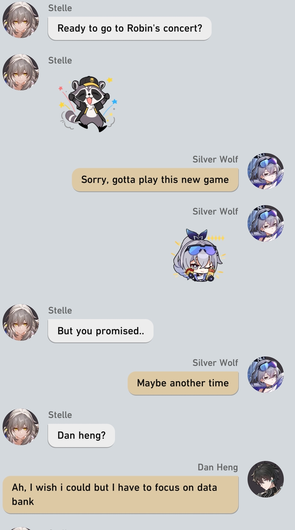 Guys give me ideas for hsr chat posts Honkai: Star Rail | HoYoLAB