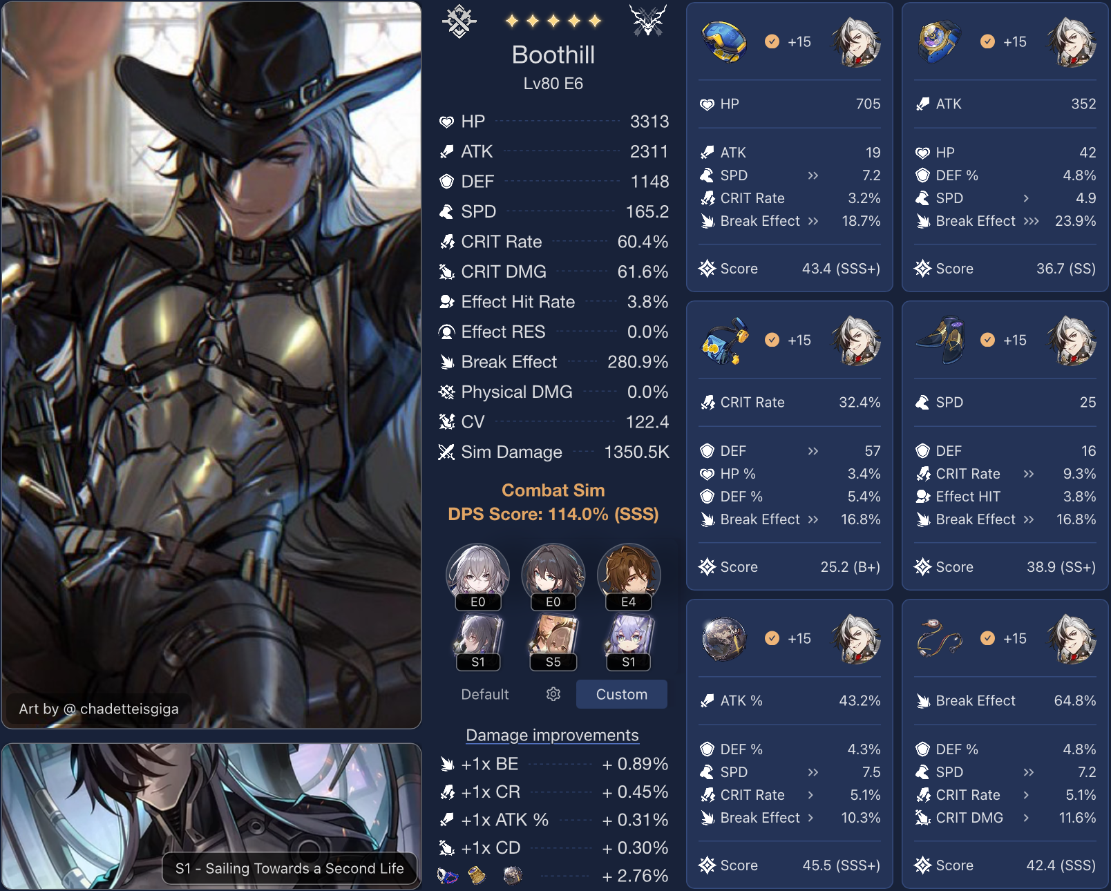 My 165 SPD Boothill E6 build until I get a good Iron Calvary set 🦾 ...