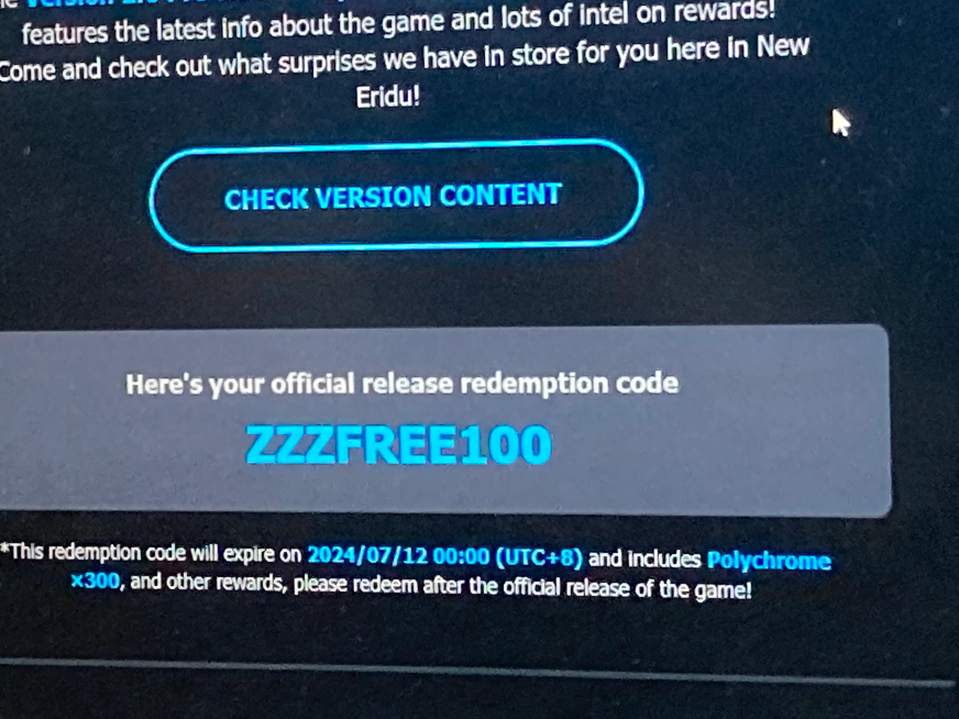 ZZZ redeem code Zenless Zone Zero | HoYoLAB