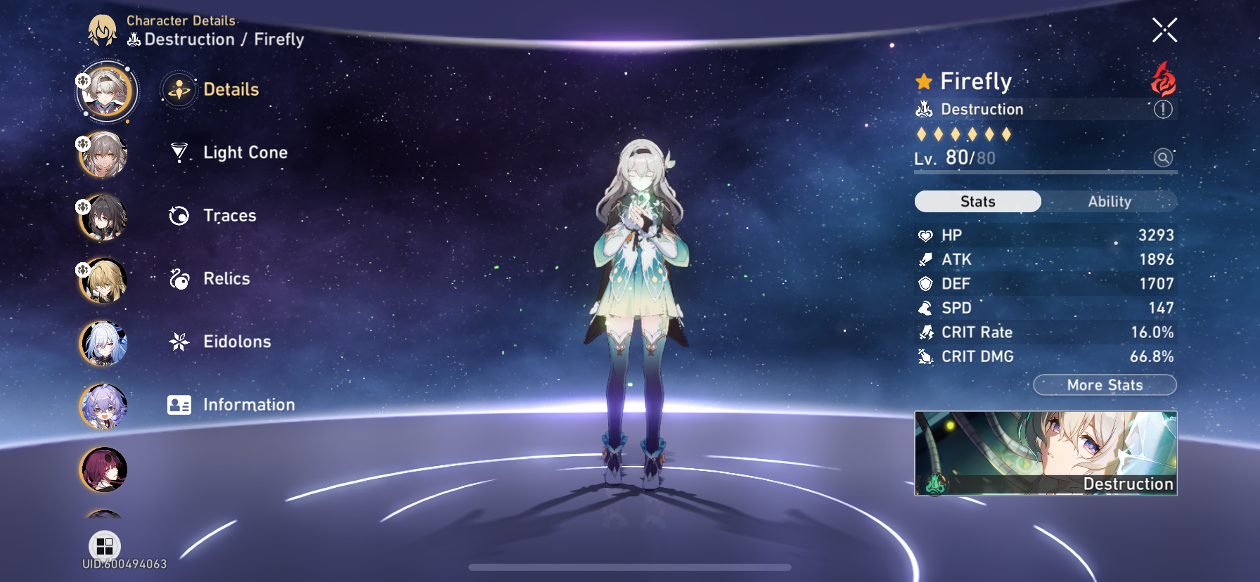 My current Firefly build!! Honkai: Star Rail | HoYoLAB