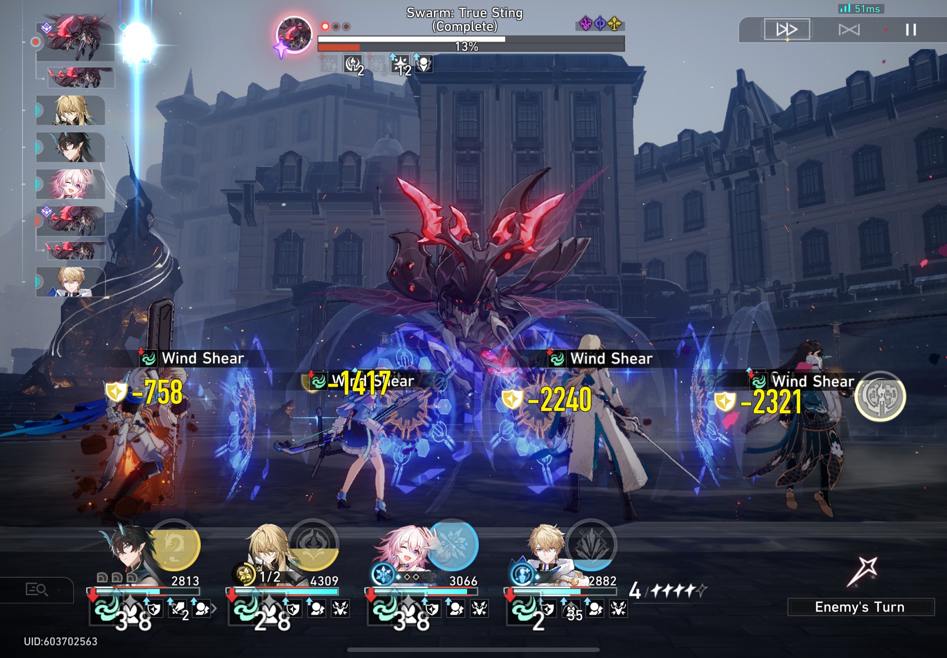 Swarm Disaster V: Finally Cleared with the Path of Remembrance Honkai ...