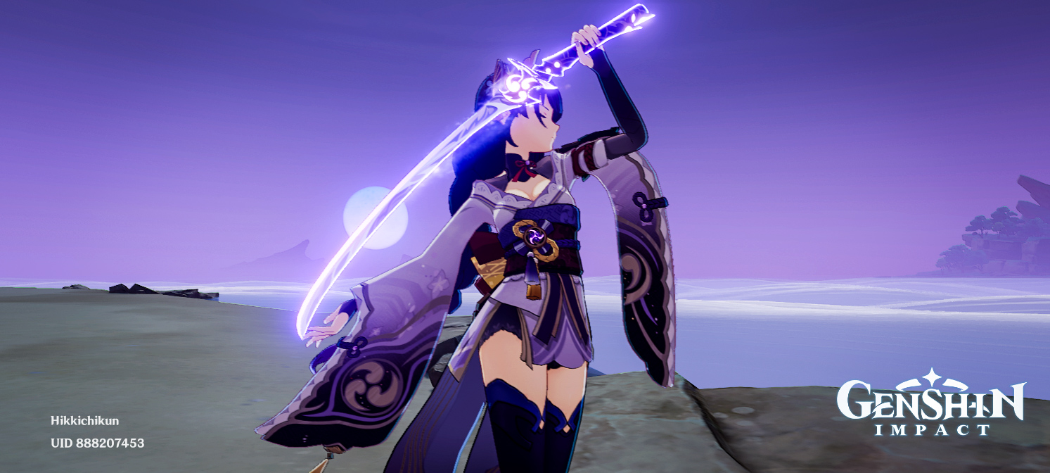 Raiden Shogun's new pose Genshin Impact | HoYoLAB