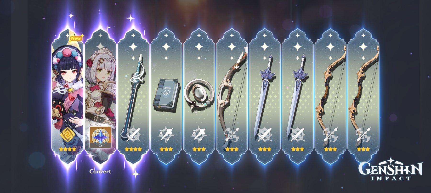 My standard 10 pull Genshin Impact | HoYoLAB