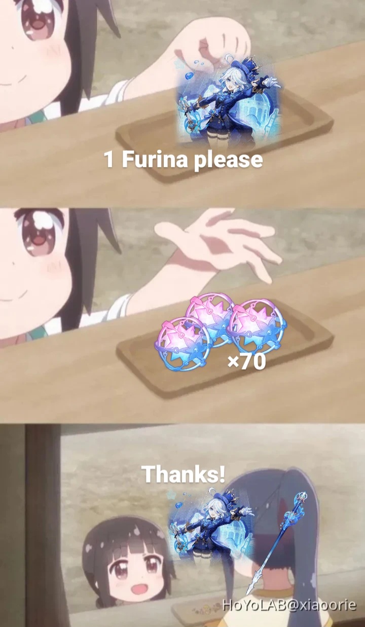 My furina pulls Genshin Impact | HoYoLAB