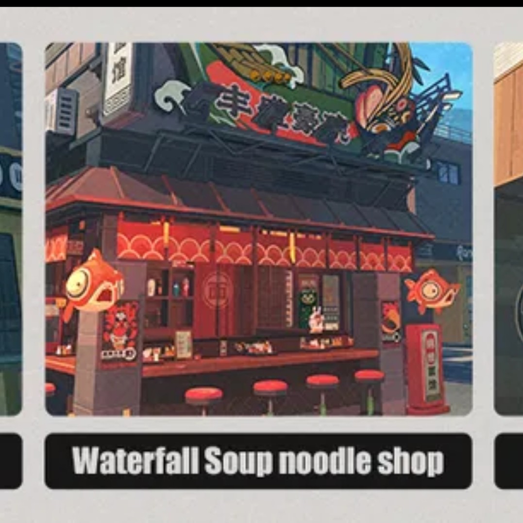 Waterfall Soup Noodle Shop Zenless Zone Zero | HoYoLAB