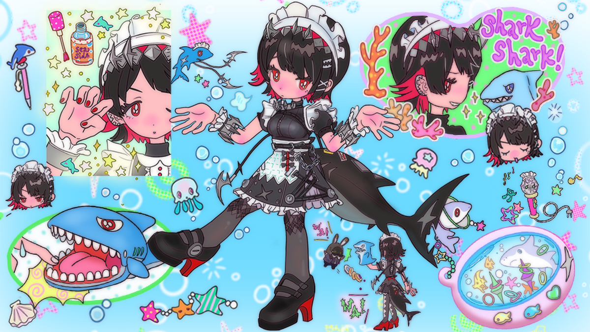 Plastic-Wrapped Journal 丨 Shark Attack on Boredom Zenless Zone Zero ...