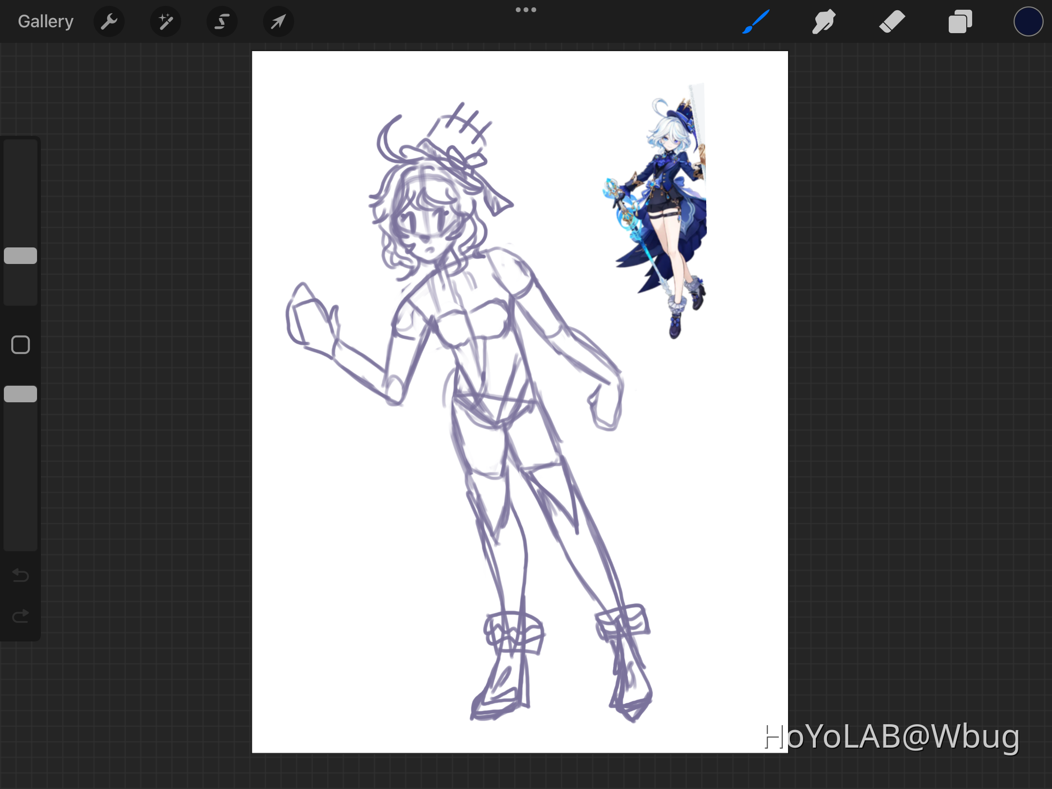 Furina Sketch Genshin Impact | HoYoLAB