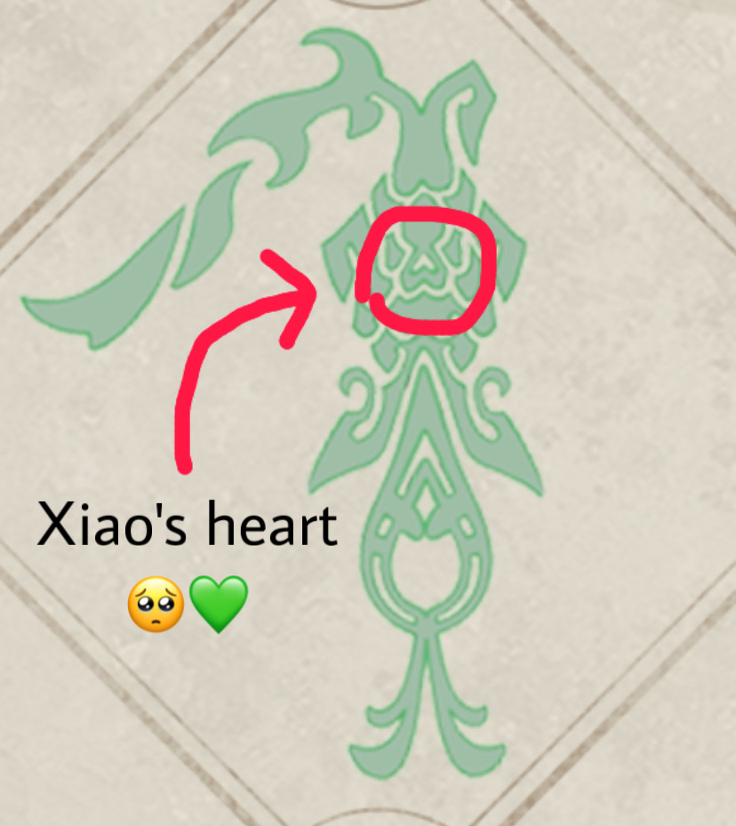 Cute Detail in Xiao’s Tattoo!!! Genshin Impact | HoYoLAB