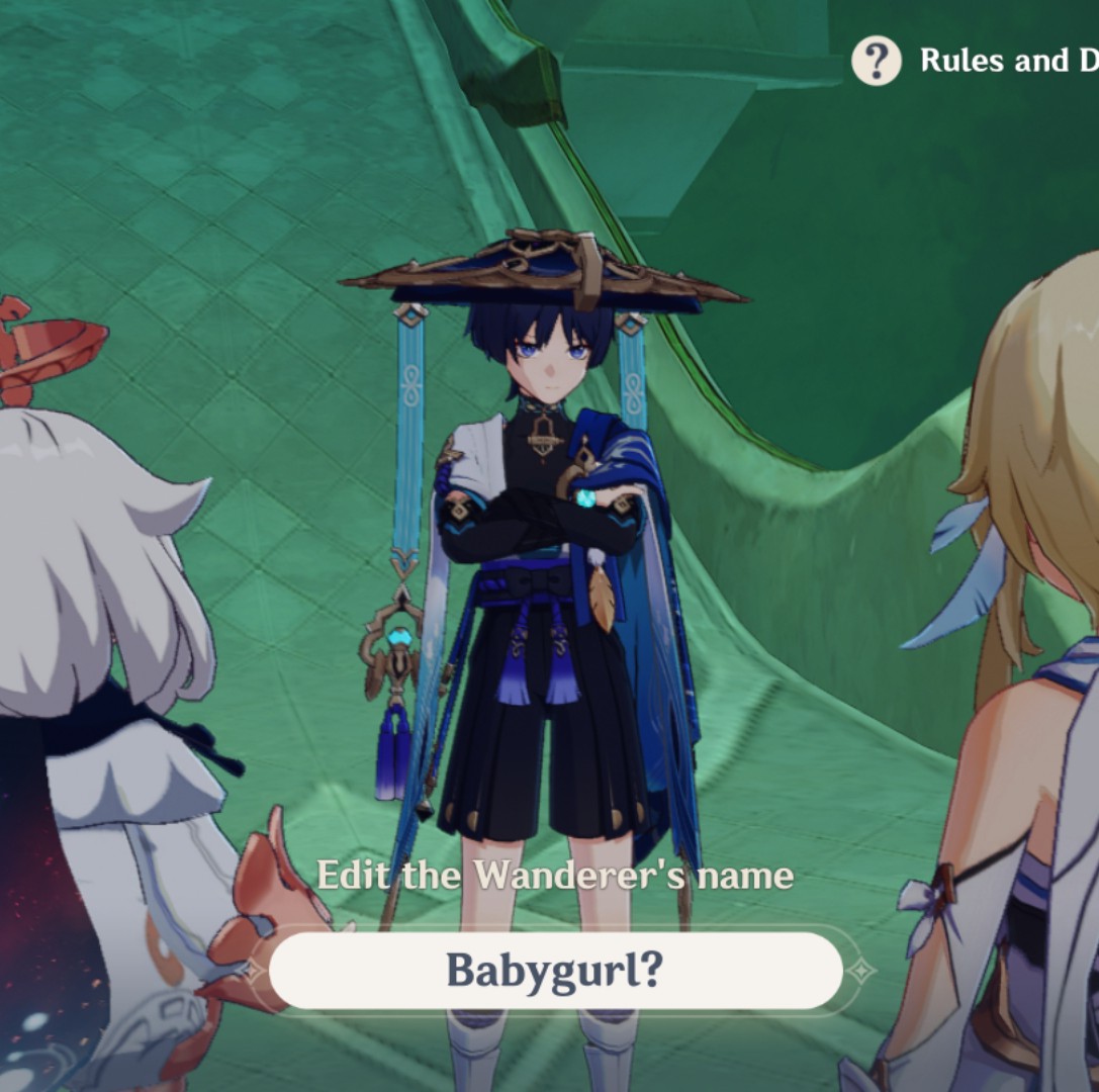 DROP WANDERER NAMES Genshin Impact | HoYoLAB