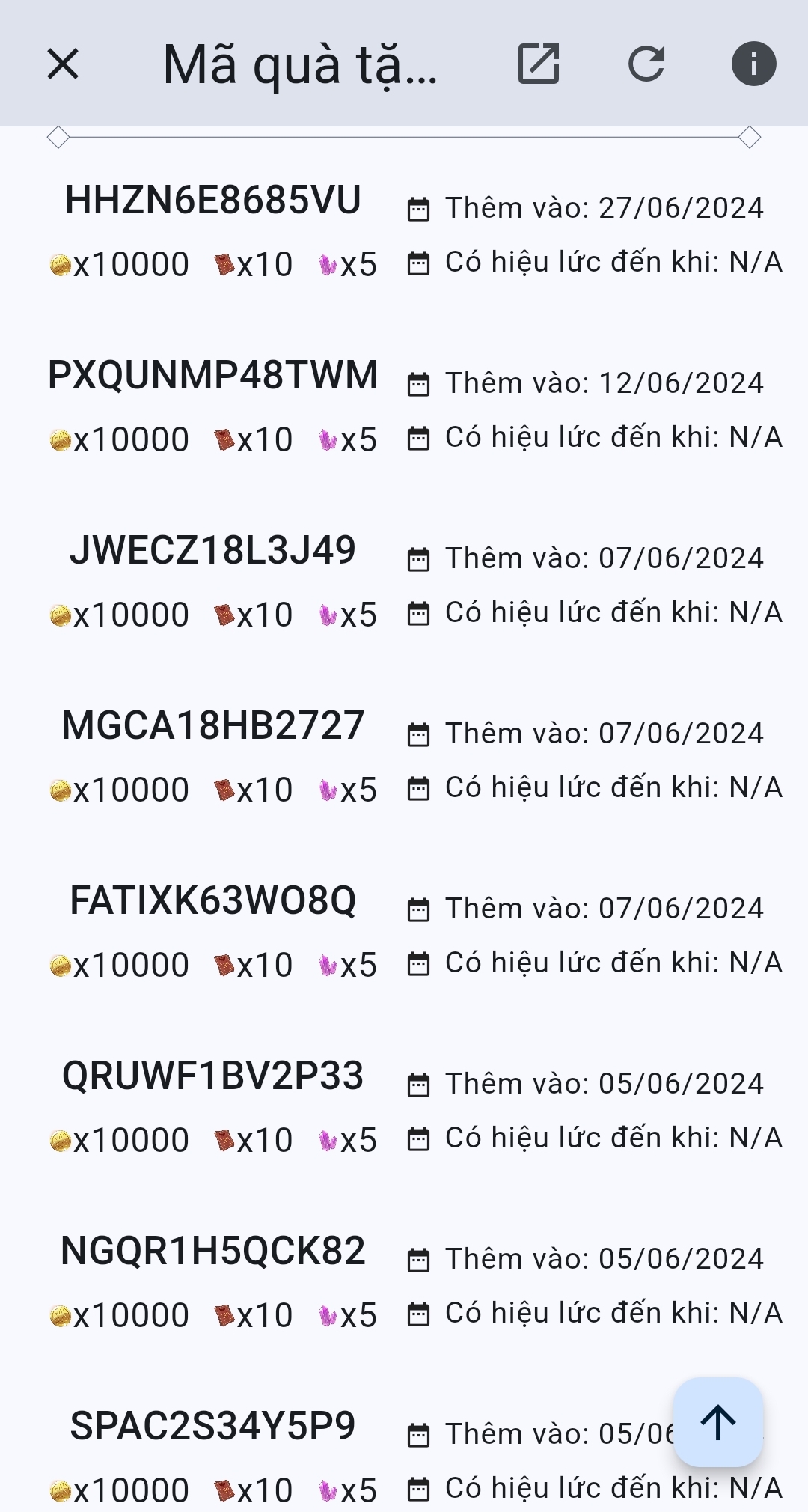 12 code mora và 2 code nguyên thạch mn vào cmt sao chép code nha ...