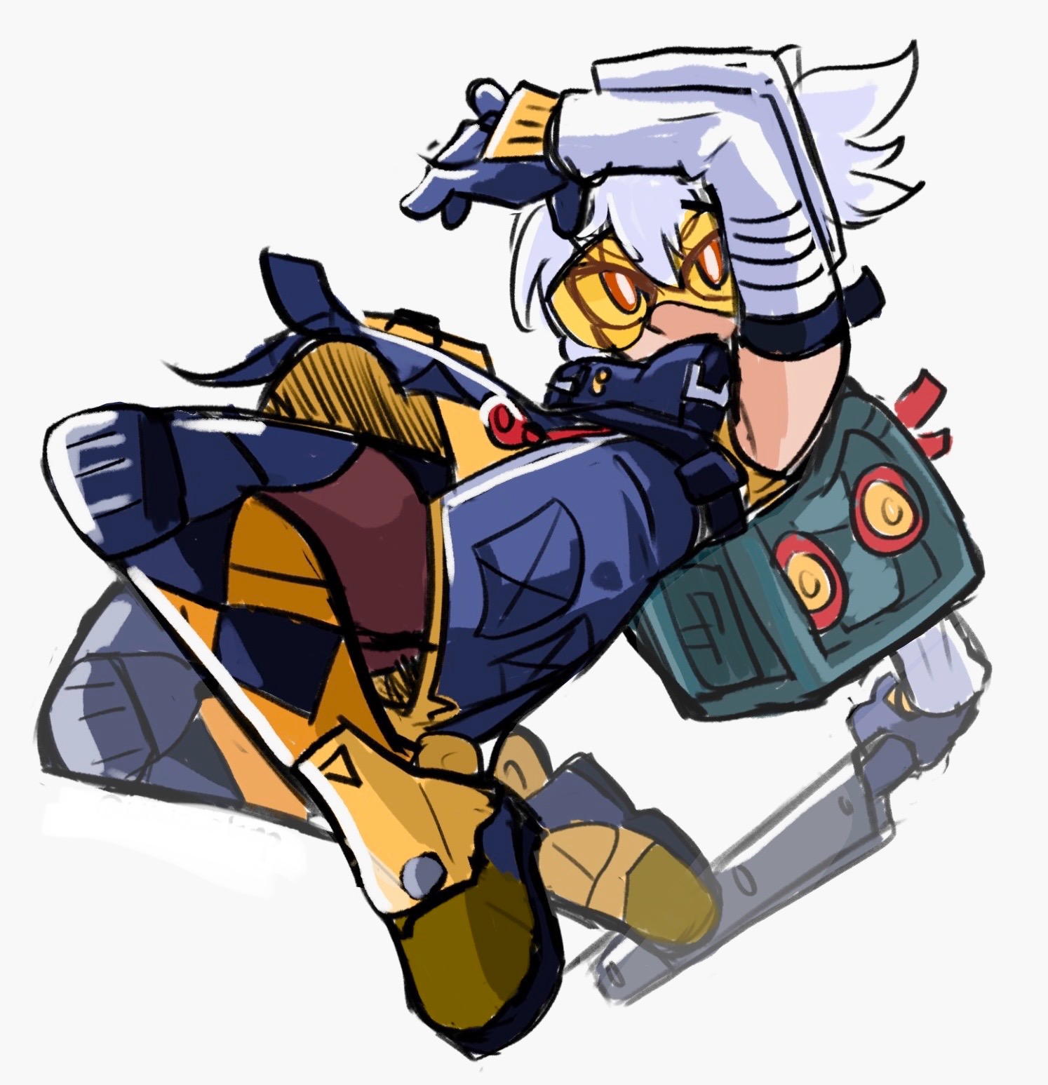 Quick soldier 11 drawing Zenless Zone Zero | HoYoLAB