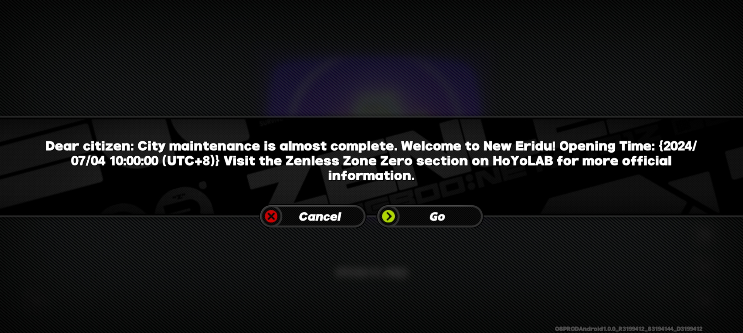 ZZZ can now be downloaded and accessed but cannot be played until July ...