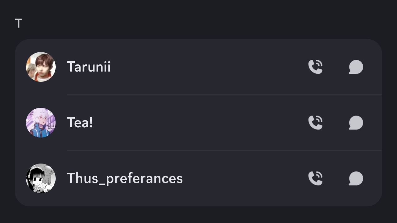 Loll why do I have so many discord friends that start with T— | HoYoLAB