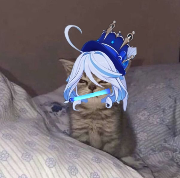 Furina but she's a cat Genshin Impact | HoYoLAB