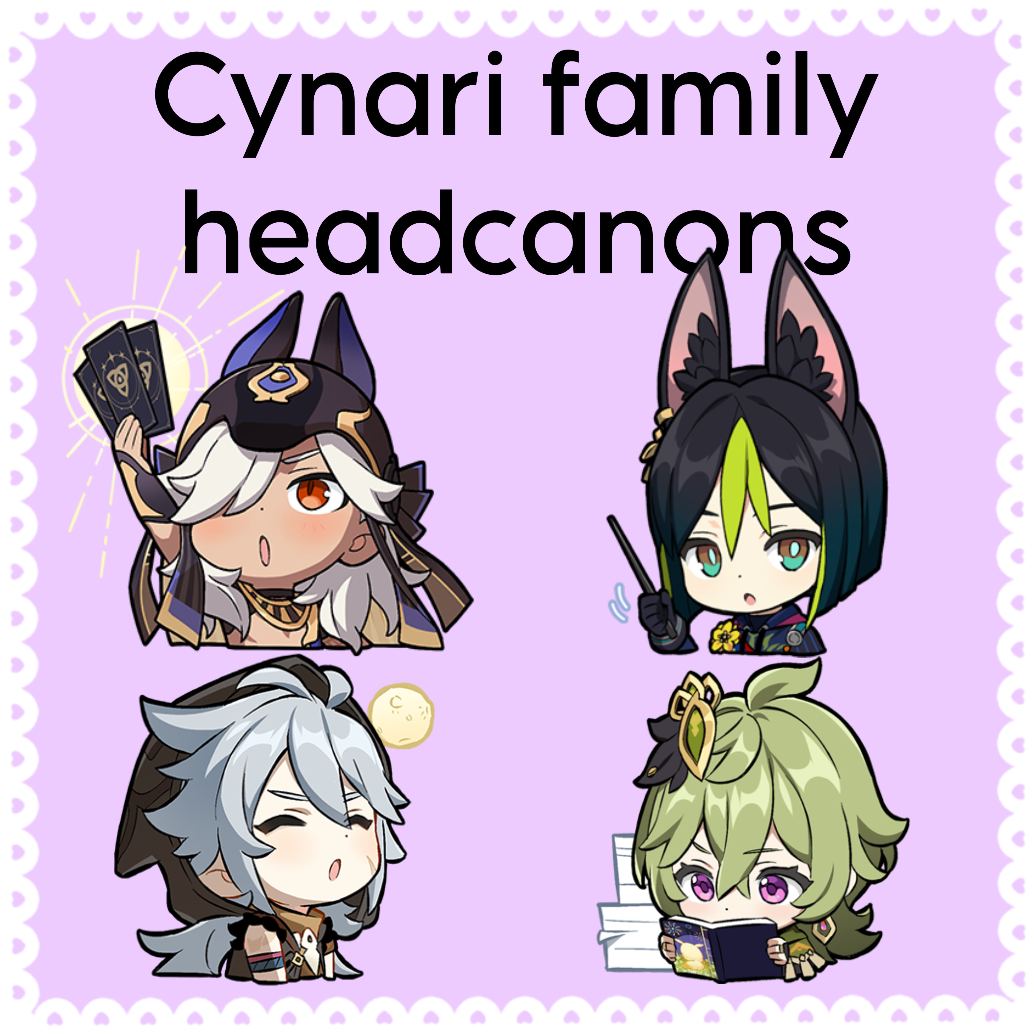 Cynari family headcanons yay Genshin Impact | HoYoLAB
