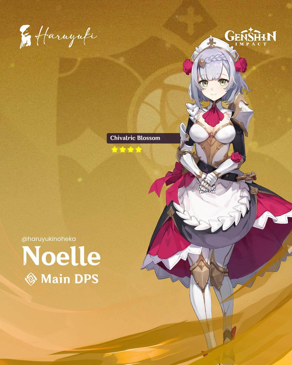 [Character Guide] Noelle Build Main DPS 🛡️ Genshin Impact | HoYoLAB