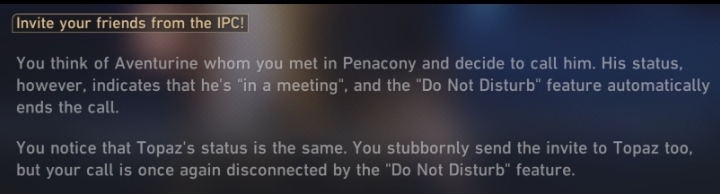 “In a meeting” #avenpaz For reference, to get this, go back to the room ...