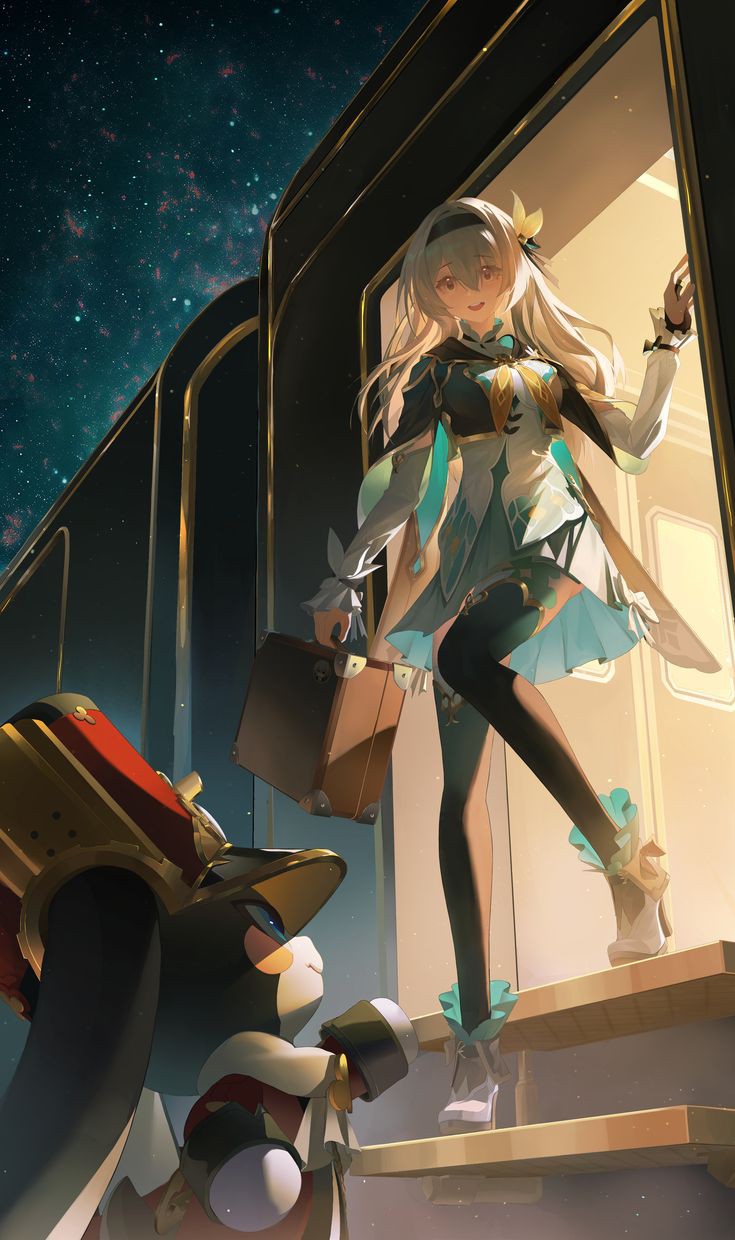 Here you go. Firefly wallpaper for mobile... Honkai: Star Rail | HoYoLAB