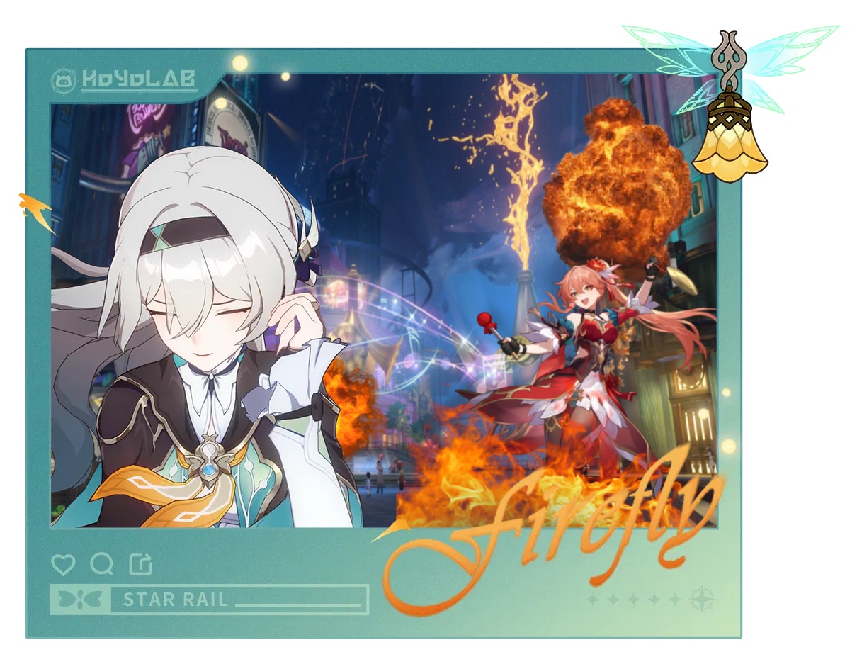 lil gui and firefly!! Honkai: Star Rail | HoYoLAB