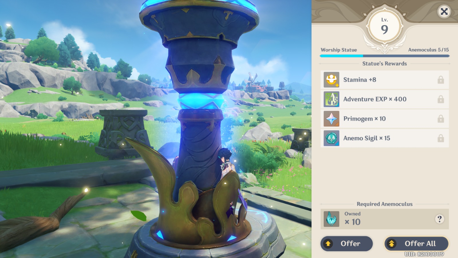 Finally Level 10 Anemo Statue!🥳 Genshin Impact | HoYoLAB