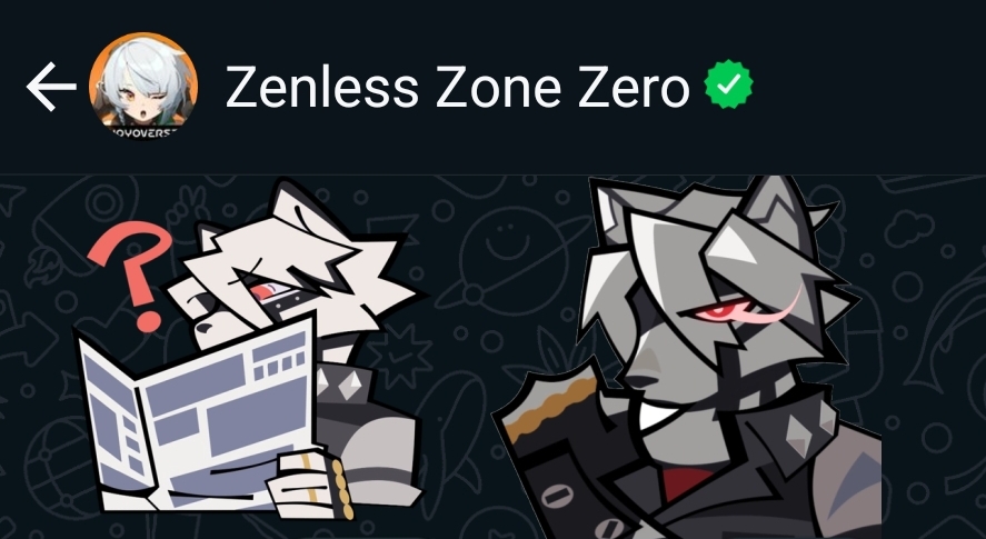WhatsApp Sticker Zenless Zone Zero | HoYoLAB