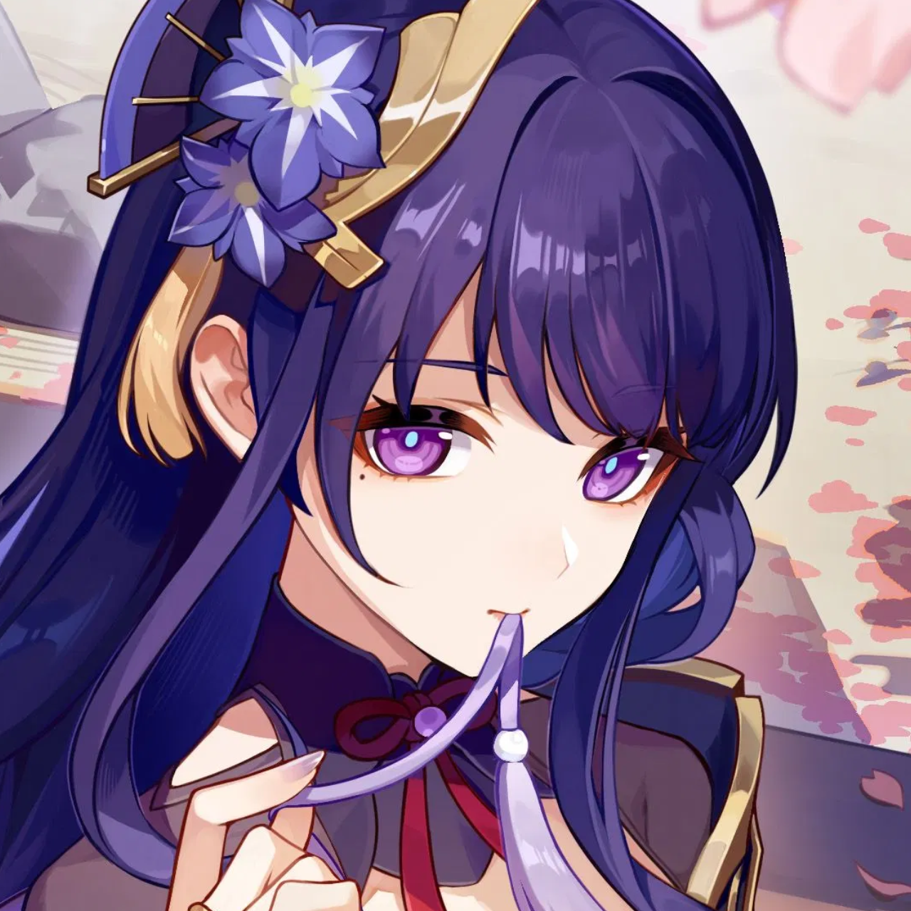 Raiden birthday art edit Genshin Impact | HoYoLAB