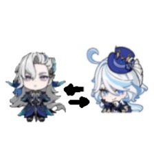 Neuvillette And Furina change eye colors! Genshin Impact | HoYoLAB